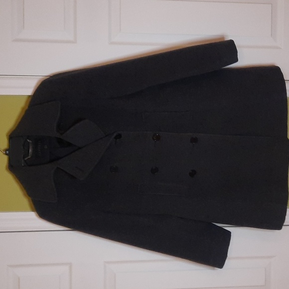 Express | Jackets & Coats | Vintage Express Wool Double Brested Pea ...
